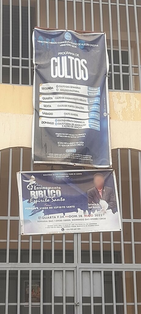Protestan kilisesi Igreja Missão Evangélica Pleno de Alegria, Loanda, foto