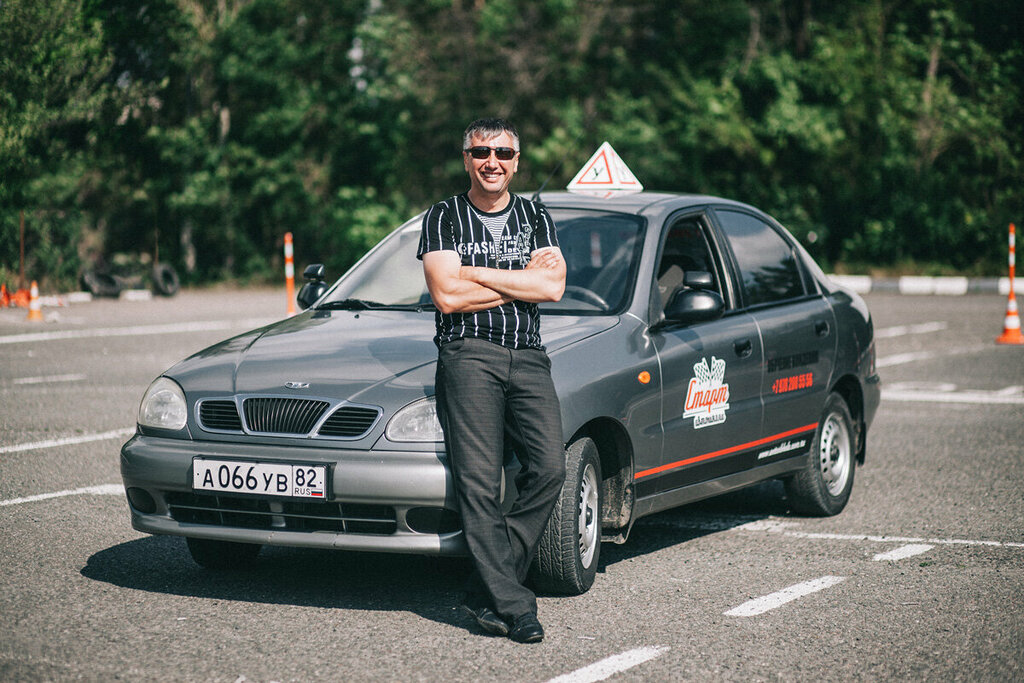 Ehliyet sınav alanı Площадка для вождения, Davlekanovo, foto