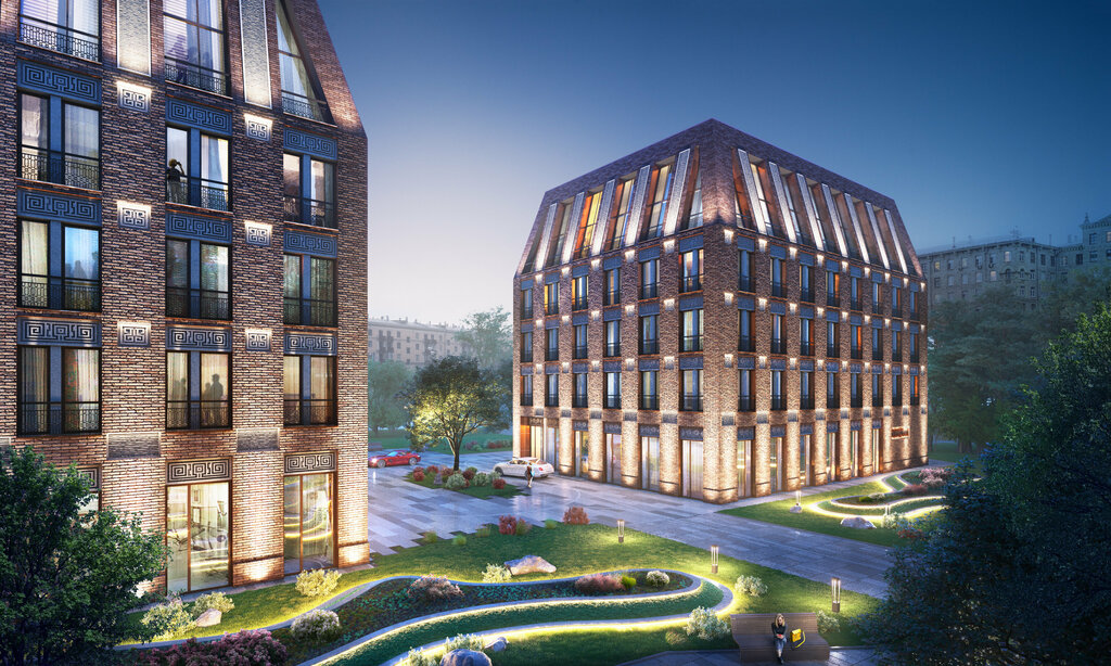 Konut blokları Долгоруковская, 25, Moskova, foto