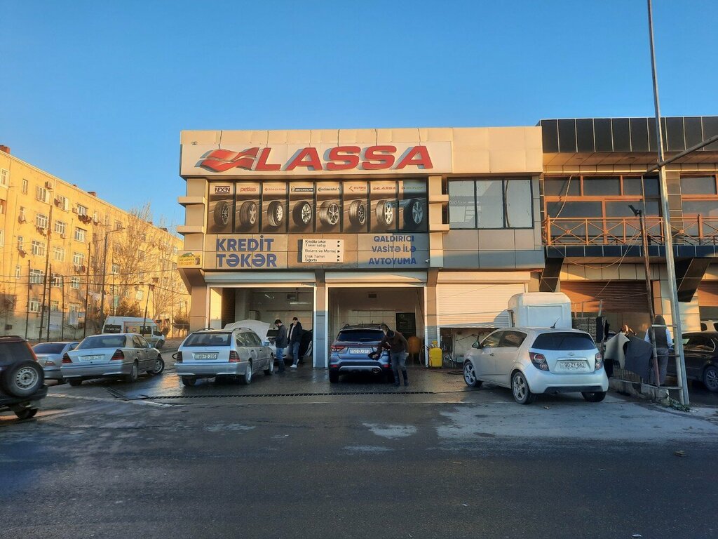 Oto lastik tamiri Lassa, Sumgayıt, foto