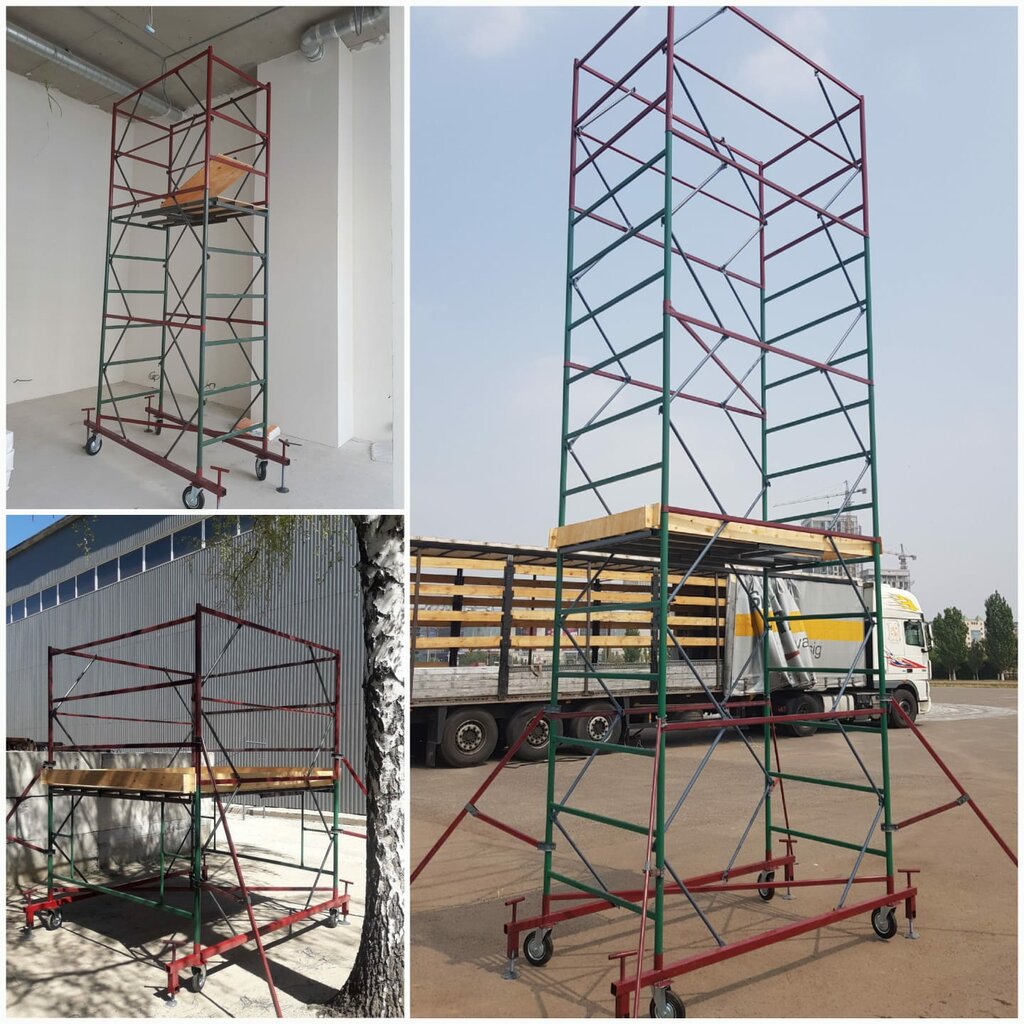 Yapı iskeleleri hizmetleri Construction Scaffolding, Astana, foto