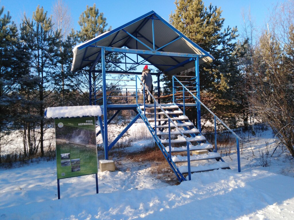 Seyir terası Смотровая площадка, Nijegorodskaya oblastı, foto