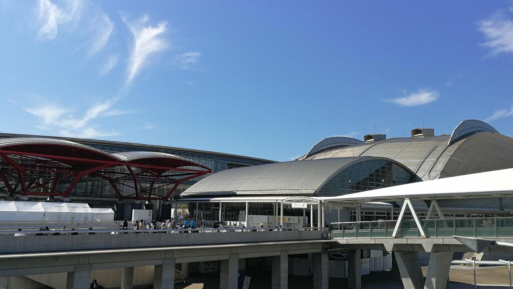 Sergi salonları, galeriler Makuhari Messe, Chiba, foto