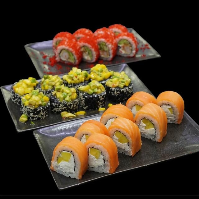 Suşi restoranı Sushi Rai pizza, Astana, foto