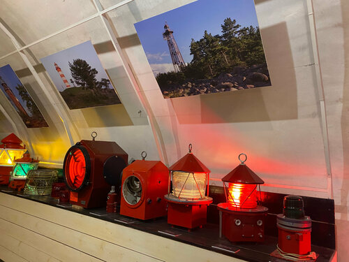 Müzeler ve sanat galerileri Museum of lighthouse, Kronstadt, foto