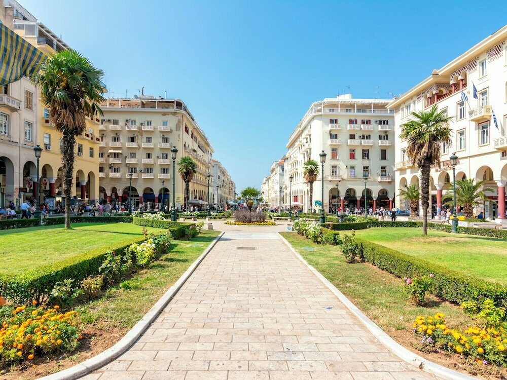 Otel Sanders Old Port - Pleasant 1-bdr Apt With Balcony, Selanik (Thessaloniki), foto