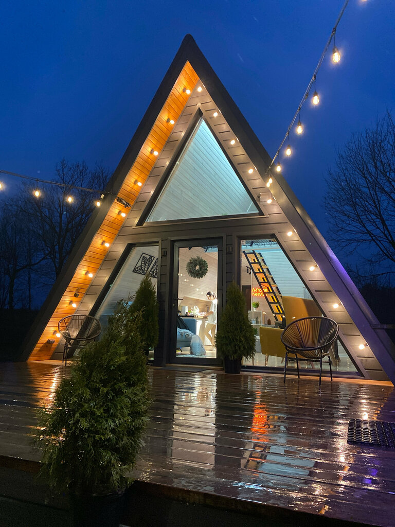 Çiftlik tatili A-frame Nesvizh, Minskaya oblastı, foto