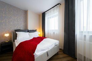 Апарт-отель Квартира-студия (Nakhimovsky Avenue No:31к3), otel  Moskova'dan