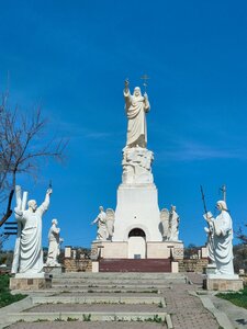 Иисус Христос (Stavropol Territory, gorodskoy okrug Yessentuki), anıt, heykel  Essentuky'den