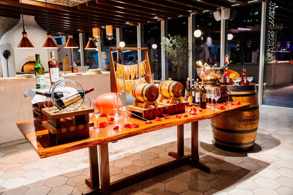 Restoran Trattoria by Cinque, Dubai, foto