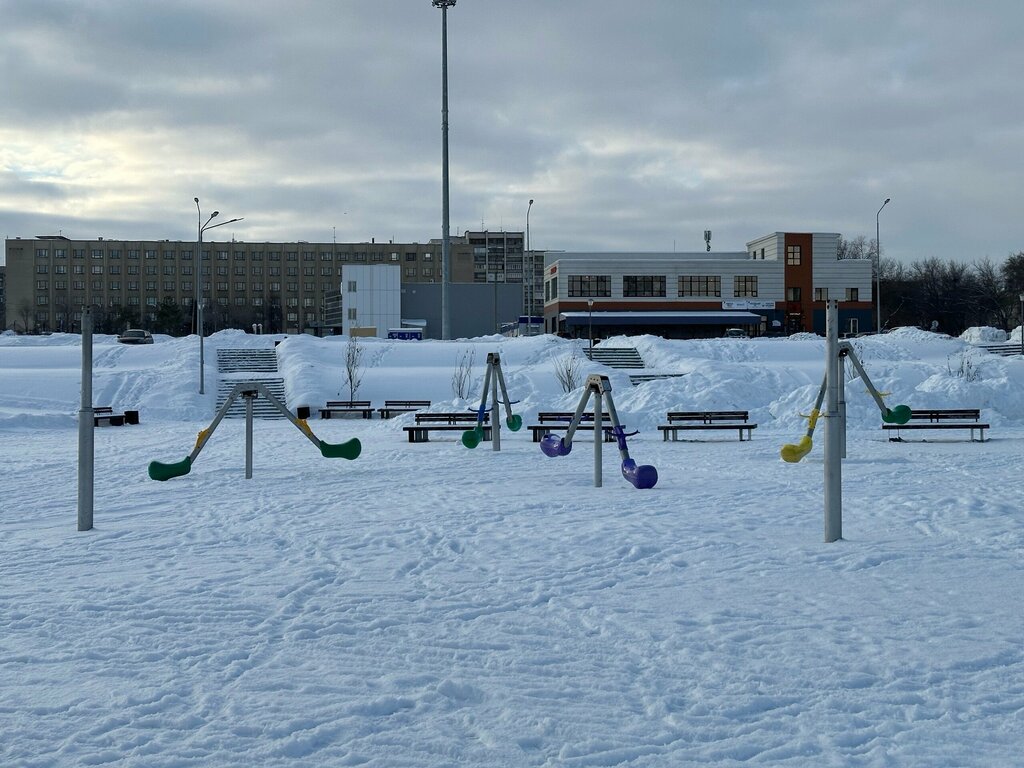 Oyun alanı Playground, Magnitogorsk, foto