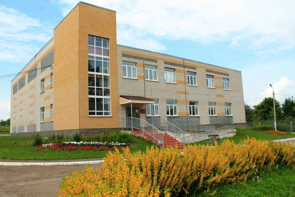 Çok amaçlı spor tesisleri Спортивный комплекс МБОУ Пеля-Хованской школы, Nijegorodskaya oblastı, foto