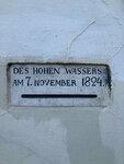 Высота воды 7 ноября 1824 года (Grazhdanskaya Street No:1), anıt levhası, anıt taş  Saint‑Petersburg'dan