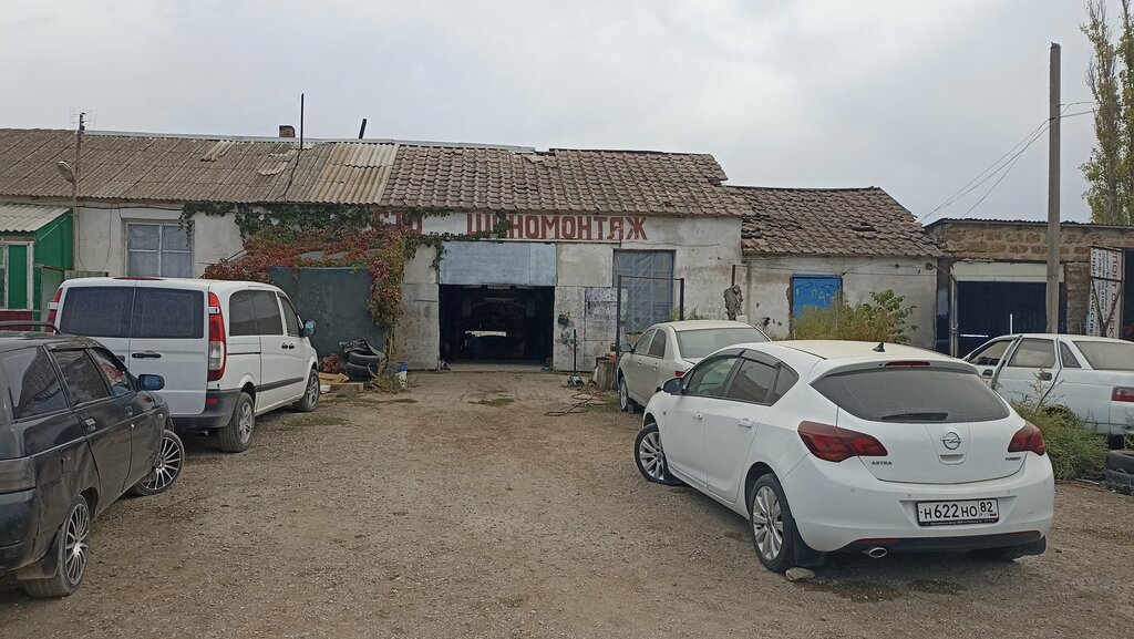 Oto lastik tamiri Шиномонтаж, Kırım Cumhuriyeti, foto