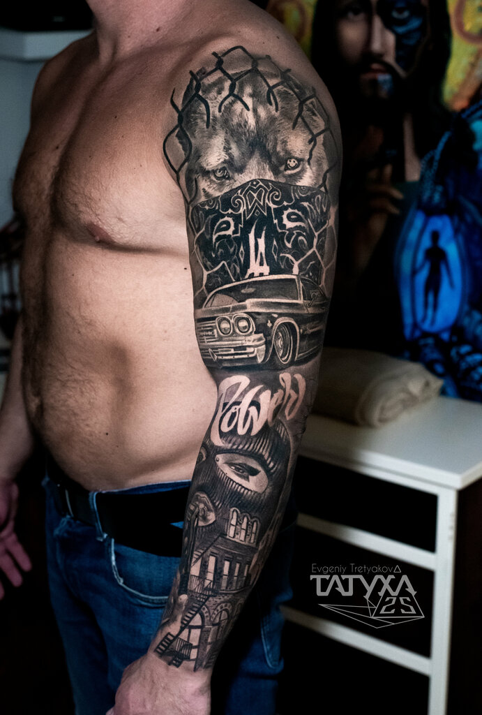 Dövmeciler Tatyxa25, Friazino, foto