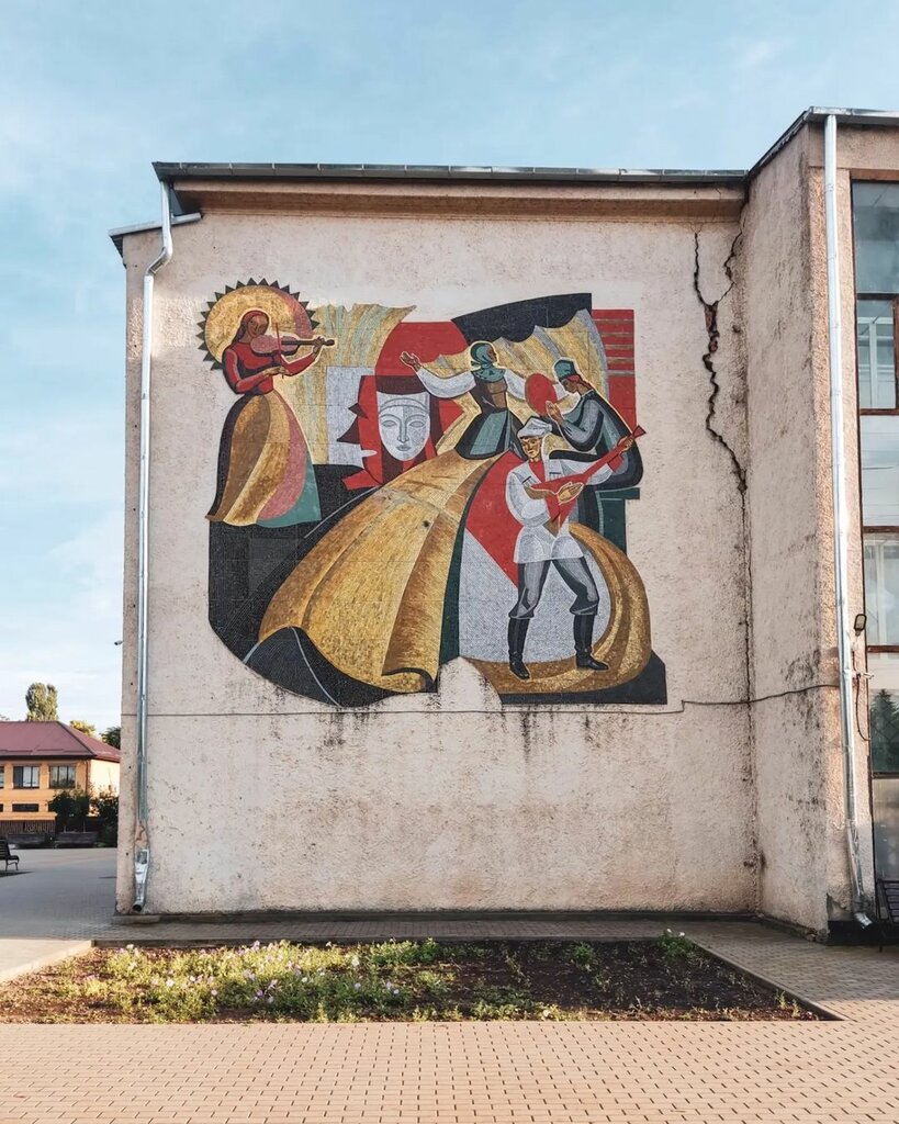 Dekorasyon ve süsleme, onur panosu Панно, Krasnodarski krayı, foto