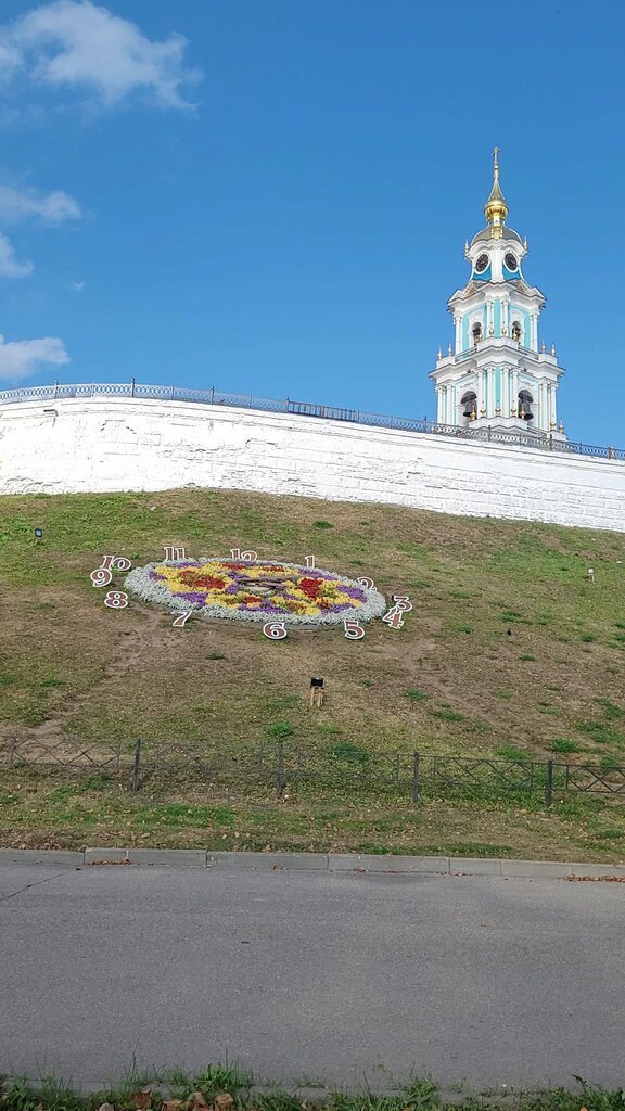 Dekorasyon ve süsleme, onur panosu Цветочные часы, Kostroma, foto