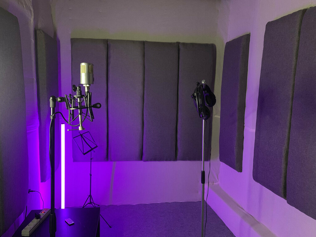 Ses kayıt stüdyoları Gabriella F Records, Moskova, foto