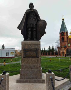 Александр Невский (Orenburg Region, Abdulino), anıt, heykel  Abdulino'dan