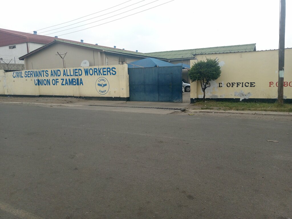 Sendikalar Civil Servants and Allied Workers Union, Lusaka, foto