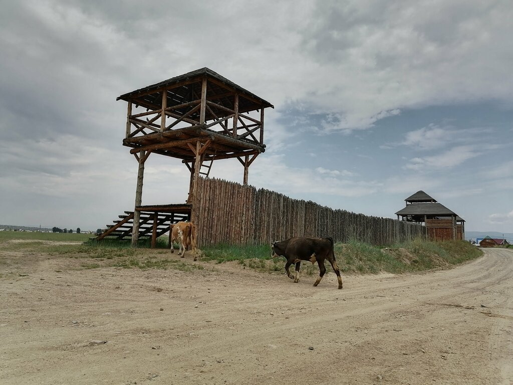 Arkeolojik sit alanı Иволгинское городище, Buriatya, foto