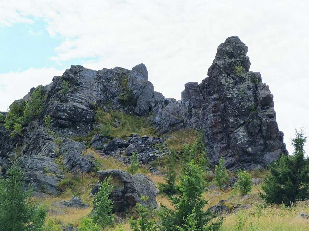 Dağ zirvesi Скала, Permski krayı, foto