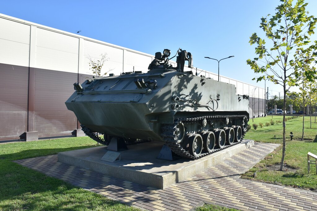 Teknoloji anıtı Специальная аппаратная СА на базе БРДМ-2, Krasnodar, foto