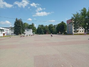 Ф.Ф. Озмитель (Viciebskaja voblasc, Chashnicki rajon, Novalukoml, buĺvar Azmicielia), anıt, heykel  Novolukoml'dan