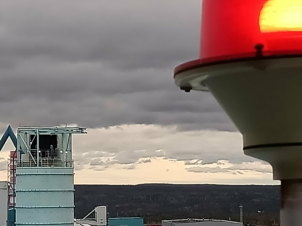 Giriş işareti Богучанский алюминевый завод, Krasnoyarski krayı, foto