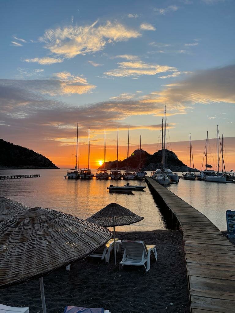 Plaj Çiftlik Beach, Marmaris, foto