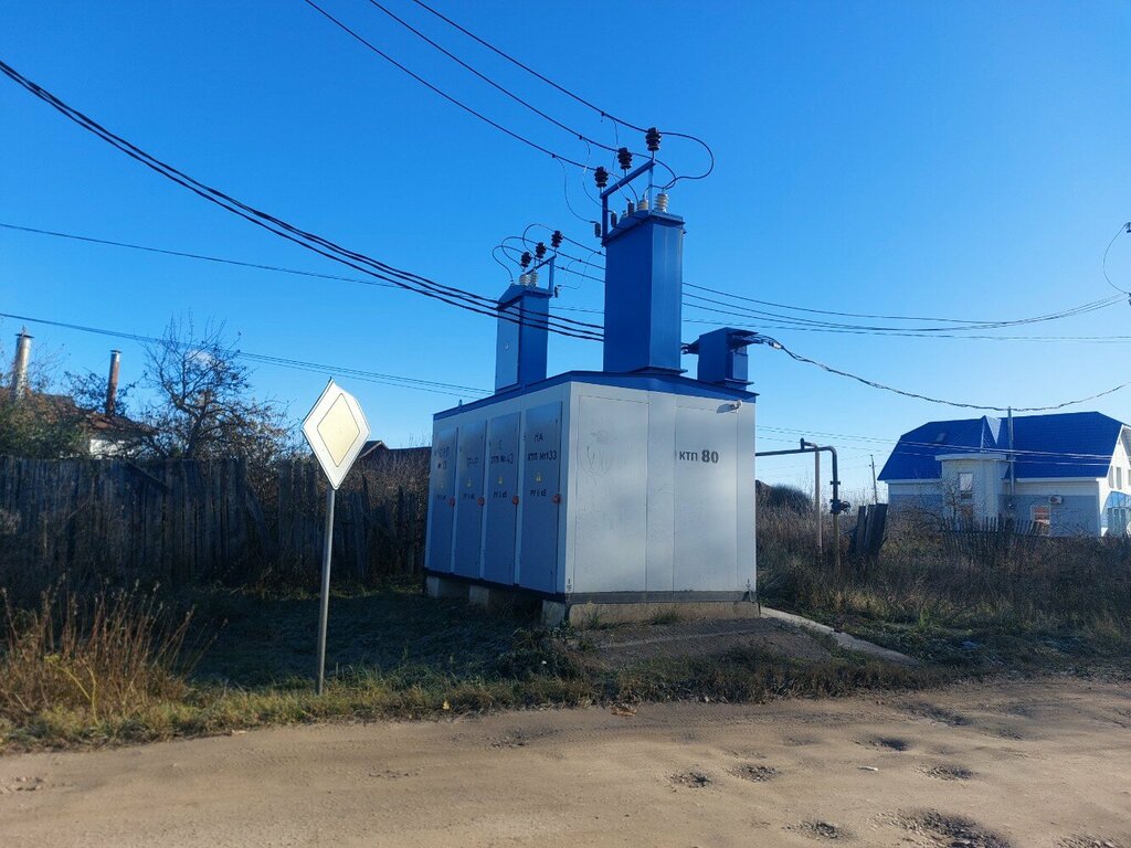 Mühendislik altyapısı Комплектная трансформаторная подстанция № 80, Pereslavl‑Zalesski, foto