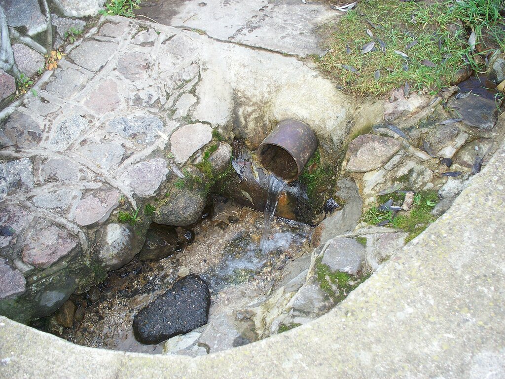 Pınar, çay Spring, stream, Dokshitsi, foto