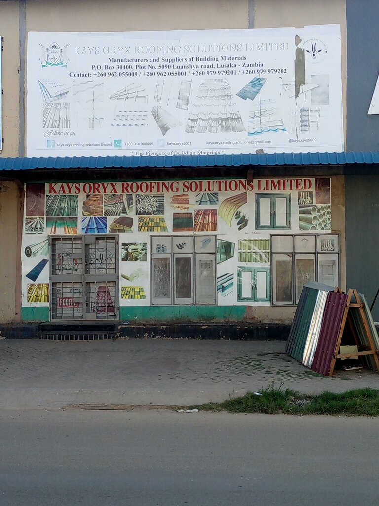 Çatı hizmetleri Kay's oryx roofing solutions limited, Lusaka, foto