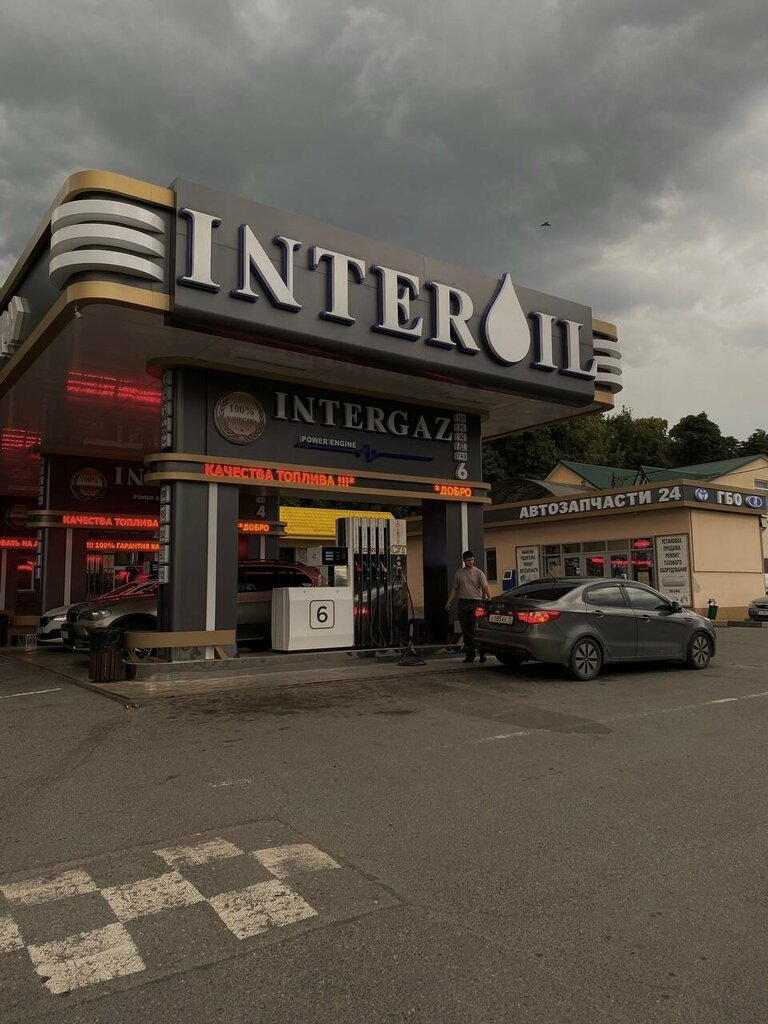 Benzin istasyonu InterGaz, Vladikavkaz, foto