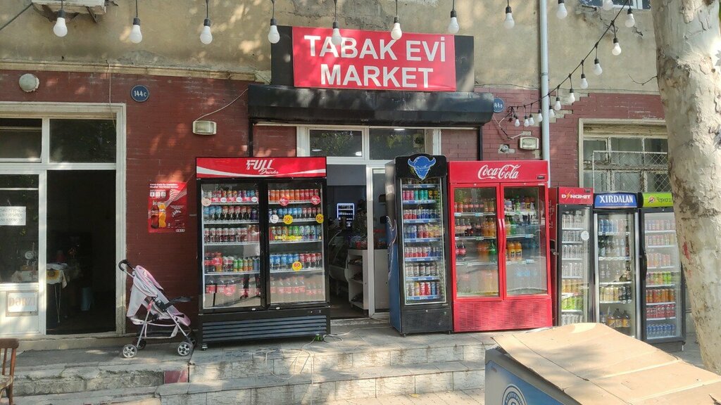 Market Tabak evi market, Gence, foto