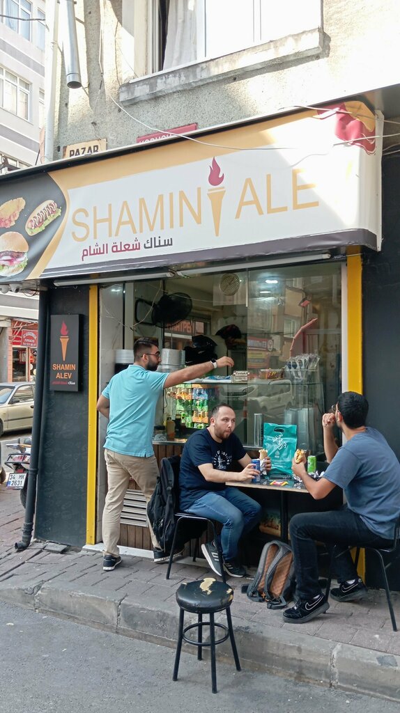 Fast food Sham'ın Alev, İstanbul, foto