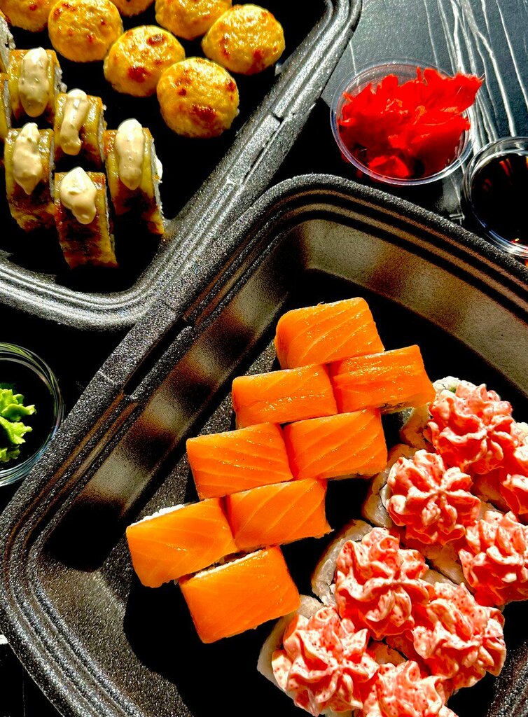 Suşi restoranı Stepsushi, Irkutsk, foto