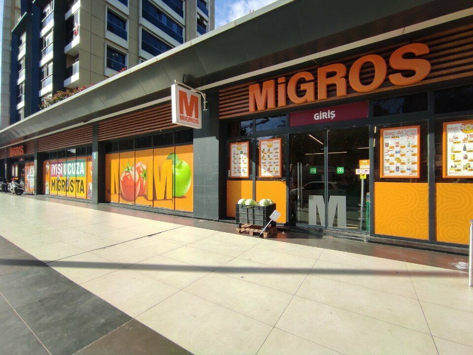Süpermarket Migros, İstanbul, foto