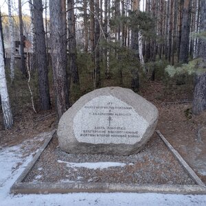 Погибшим венгерским военнопленным (Sverdlovsk Region, Aramil, TSN Krasnaya Gorka), anıt, heykel  Aramil'den