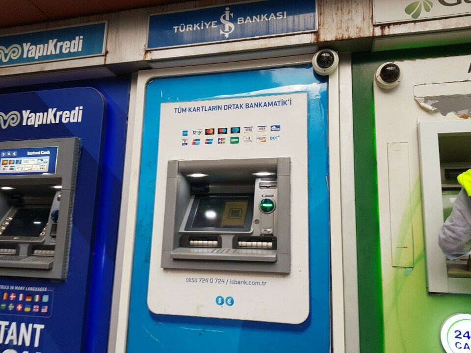 ATM'ler Türkiye İş Bankası, Alanya, foto