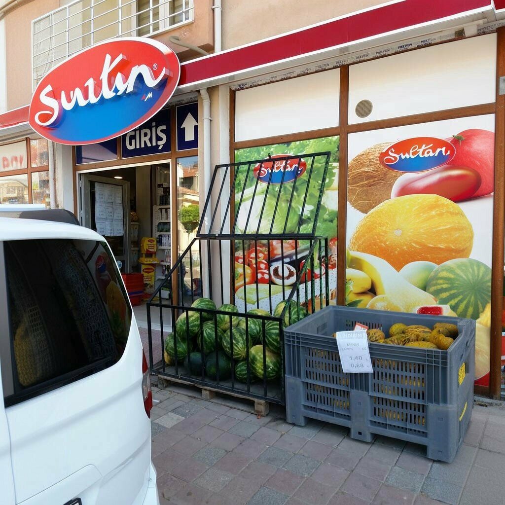 Süpermarket Sultan Market, Kütahya, foto