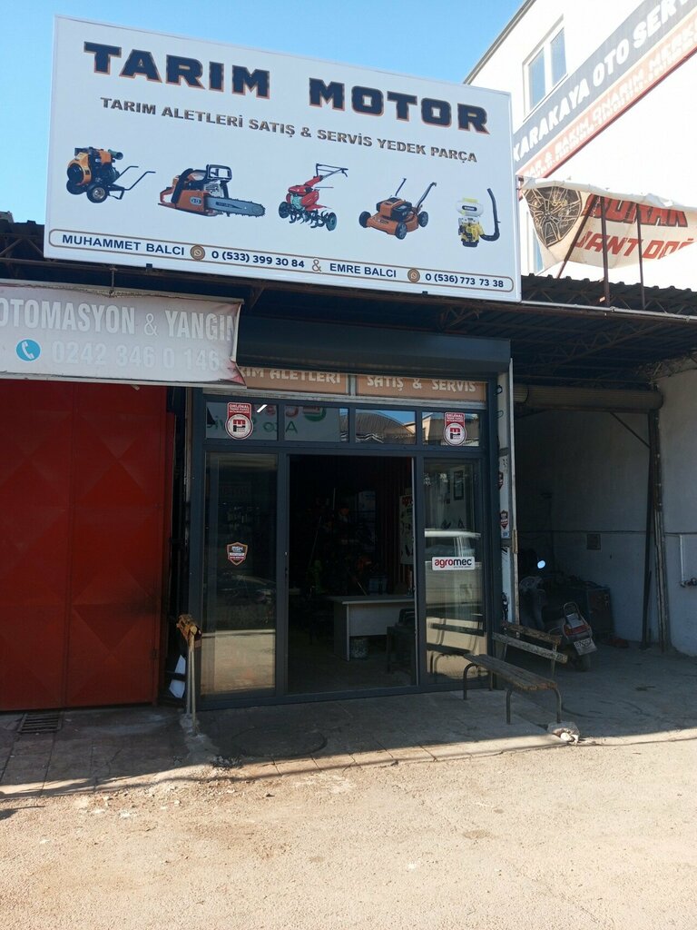 Tarım makineleri, ekipmanlar Tarım Motor, Antalya, foto