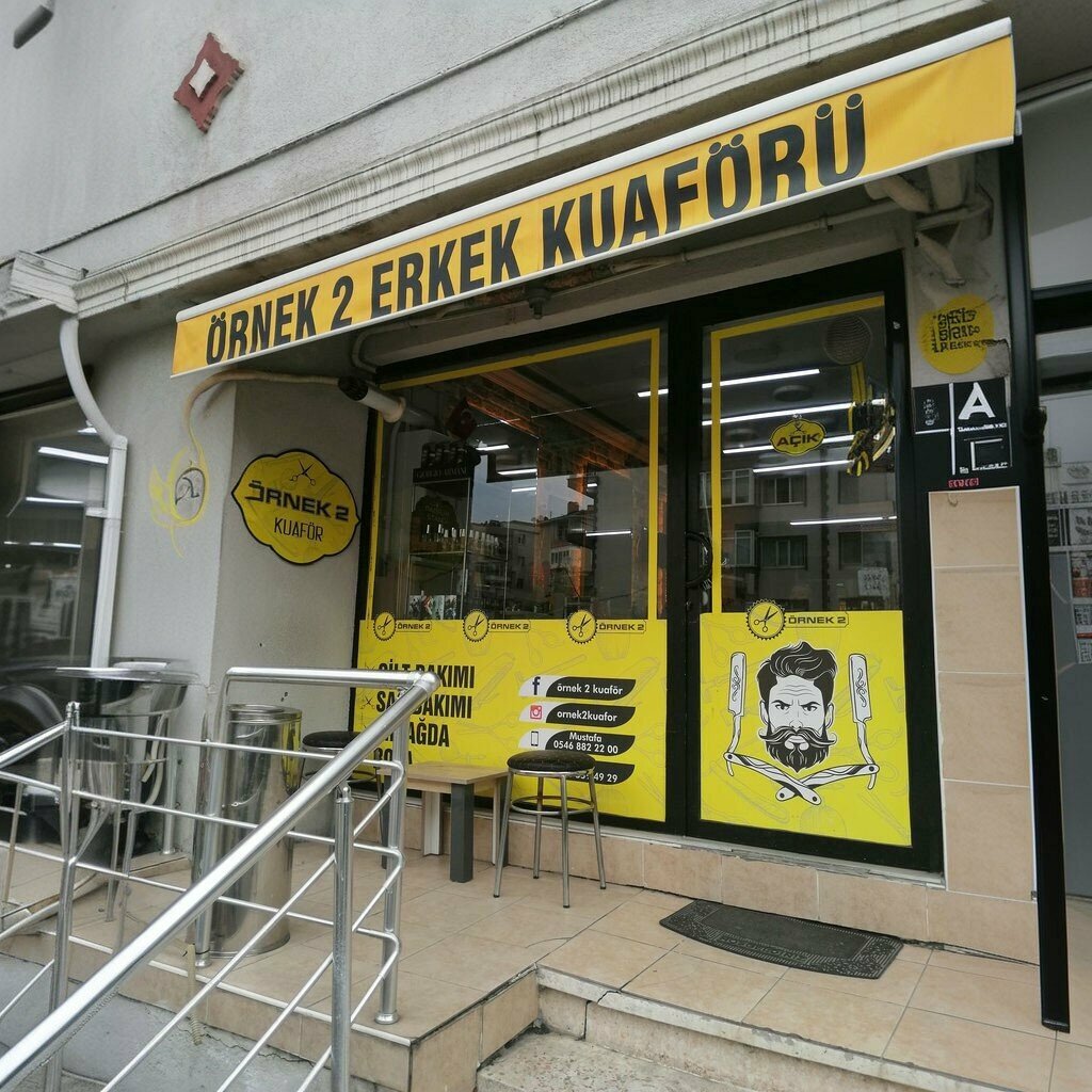 Berberler Örnek 2 Erkek Kuaförü, Çanakkale, foto