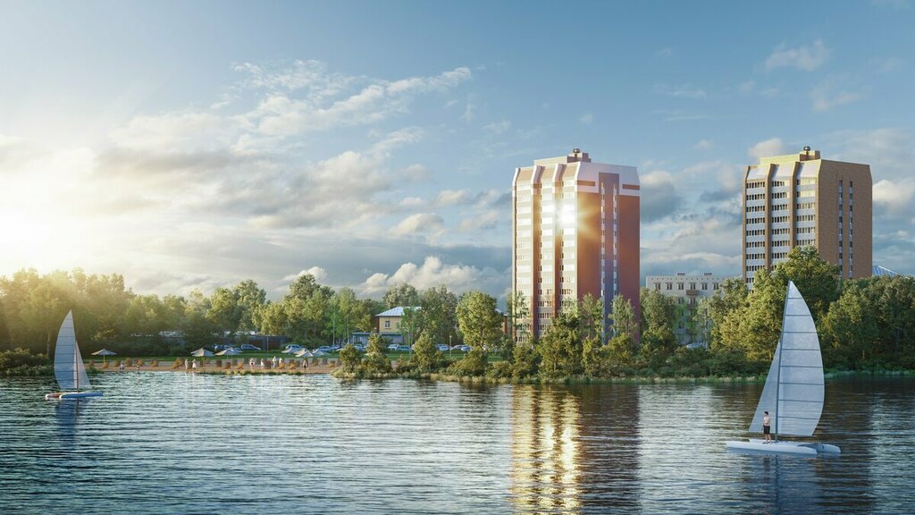 Konut blokları Каскад на Архангельской, Nijni Novgorod, foto