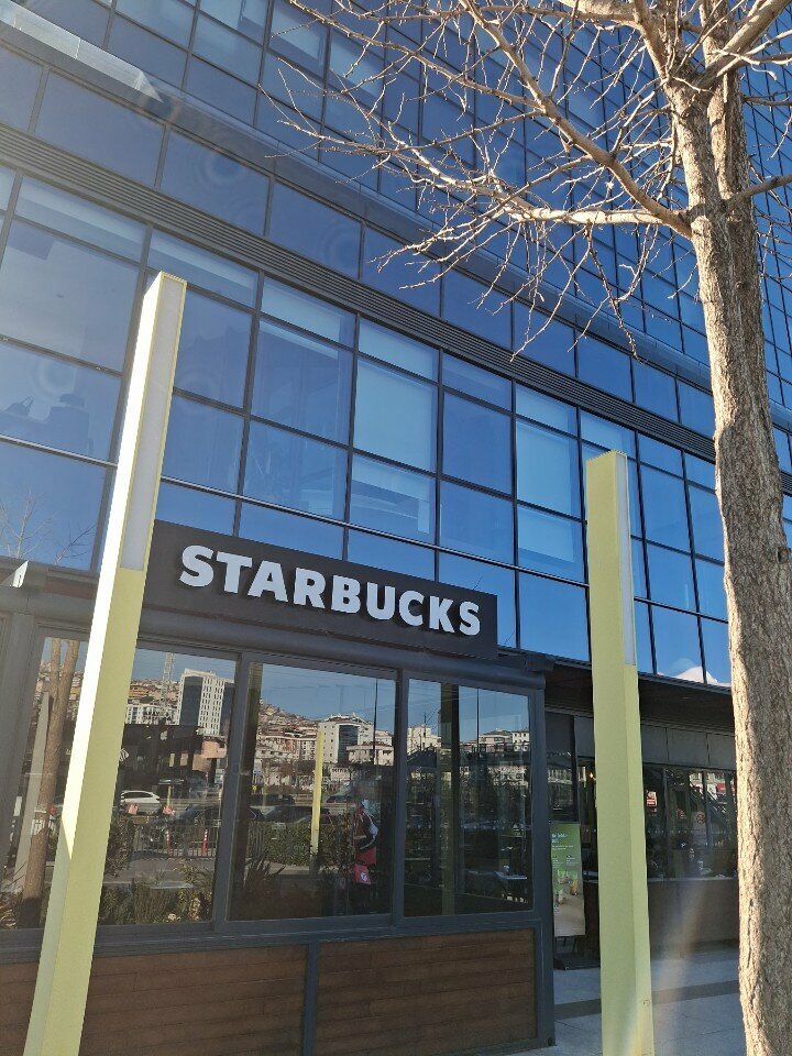 Kahve dükkanları Starbucks, İstanbul, foto