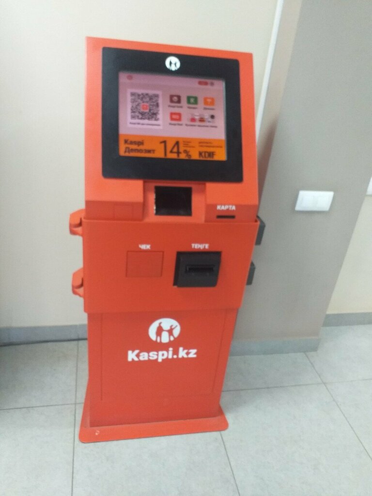 Ödeme terminali Kaspi Bank, Temirtav, foto