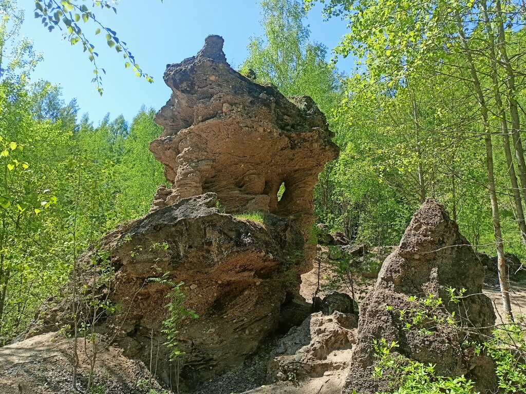 Dağ zirvesi Скала, Smolenskaya oblastı, foto