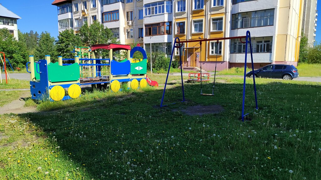 Oyun alanı Playground, Snejinsk, foto