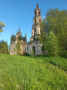 Tserkov Troitsy Zhivonachalnoy V Troitskom (Kostroma Region, Soligalichskiy munitsipalny okrug, selo Zashugomye), ortodoks kiliseleri  Kostromskaya oblastından