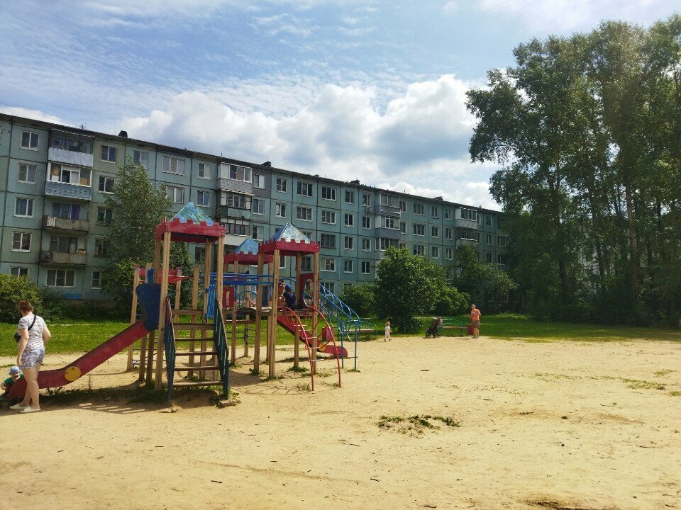 Kültür ve eğlence parkları У пруда, Vologda, foto